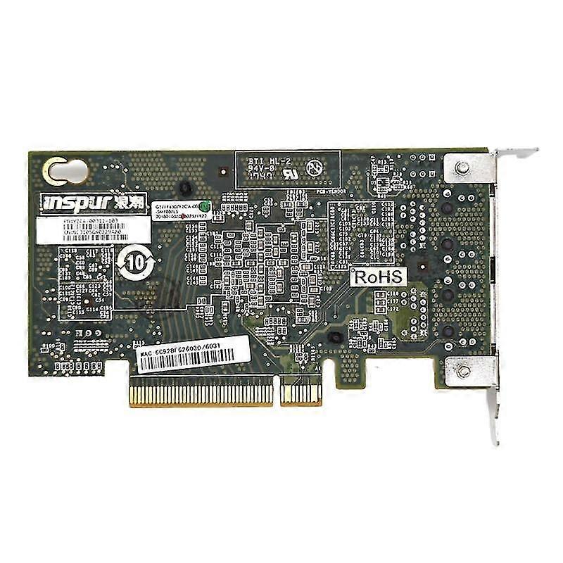 Intel X540-T2 10G Chipset PCIe x8 Dual Copper RJ45 Port 10Gbps Gigabit ...