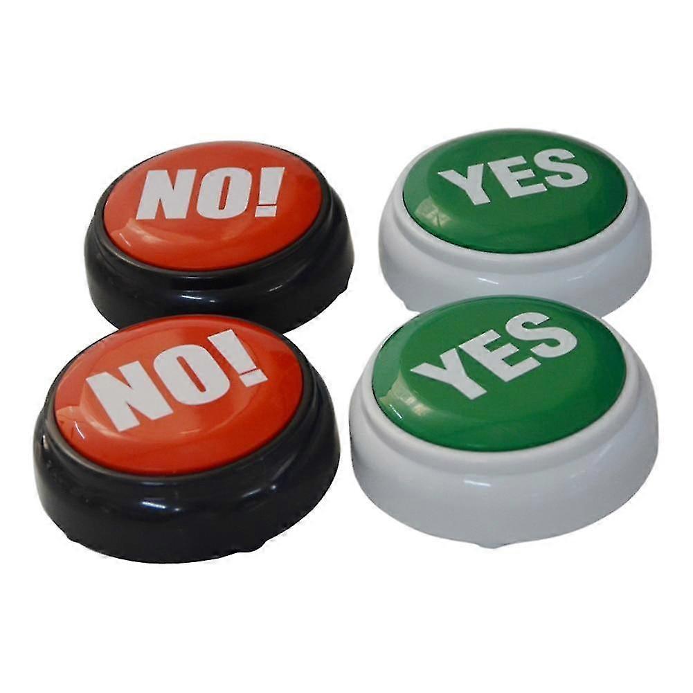 Electronic Talking Yes / No Sound Button - Home, Office, Party Gag Toy ...