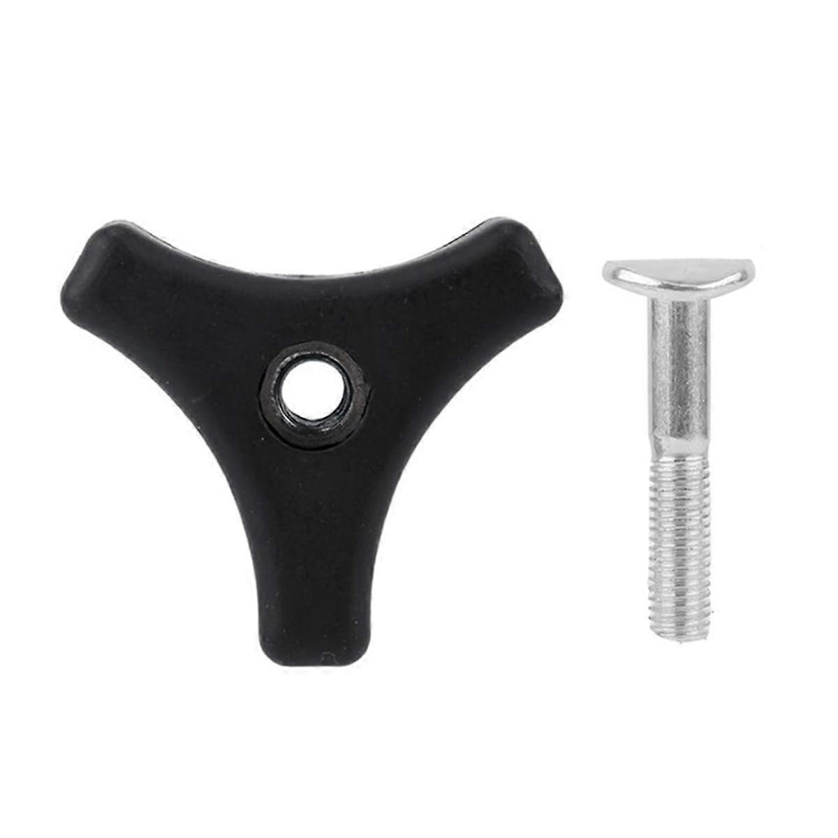 8 Sets Lawn Mower Handle Bolts, Triangle Handle Knob Nut Screw Bolt ...