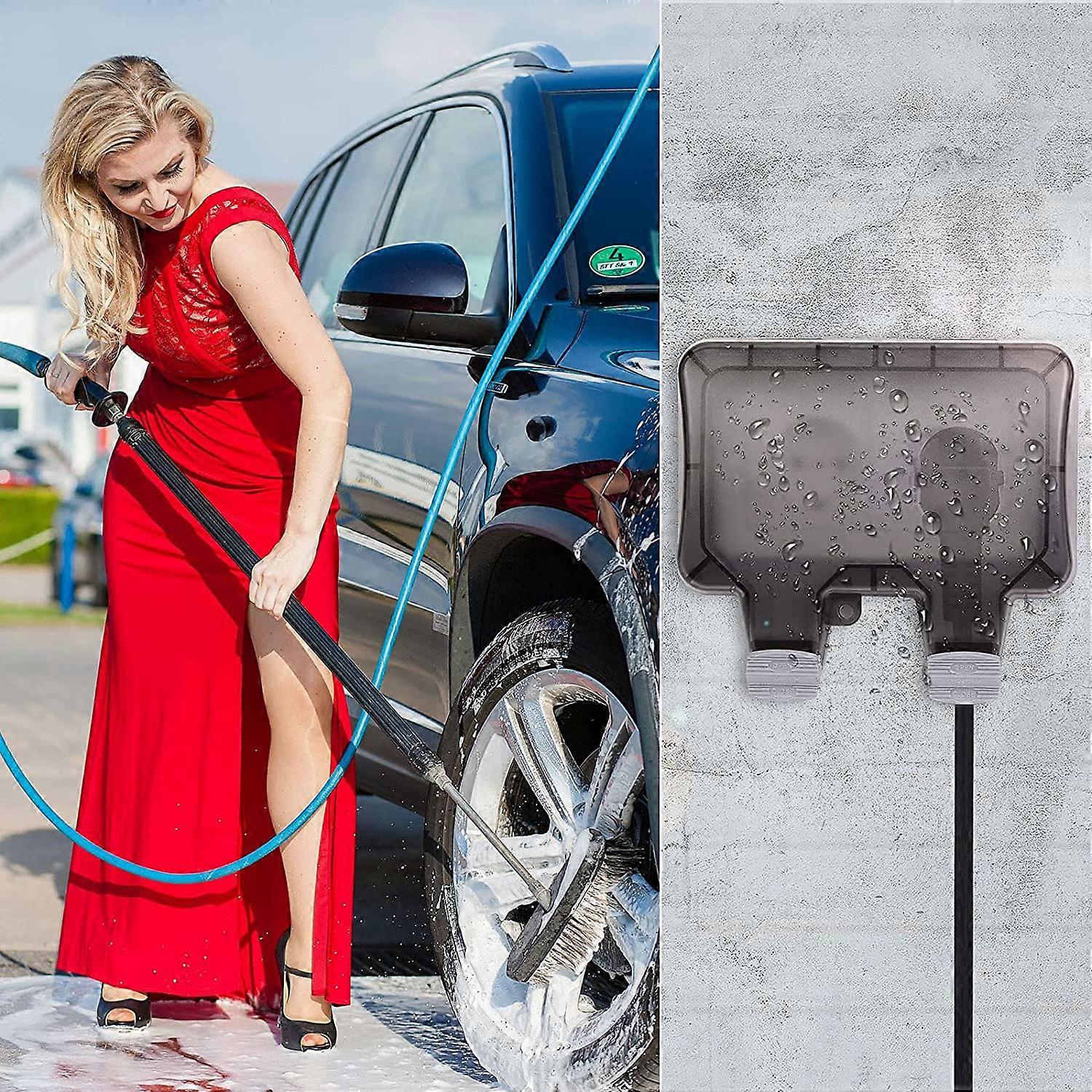 IP66 Outdoor Waterproof Socket with Switch, Waterproof Junction Box ...