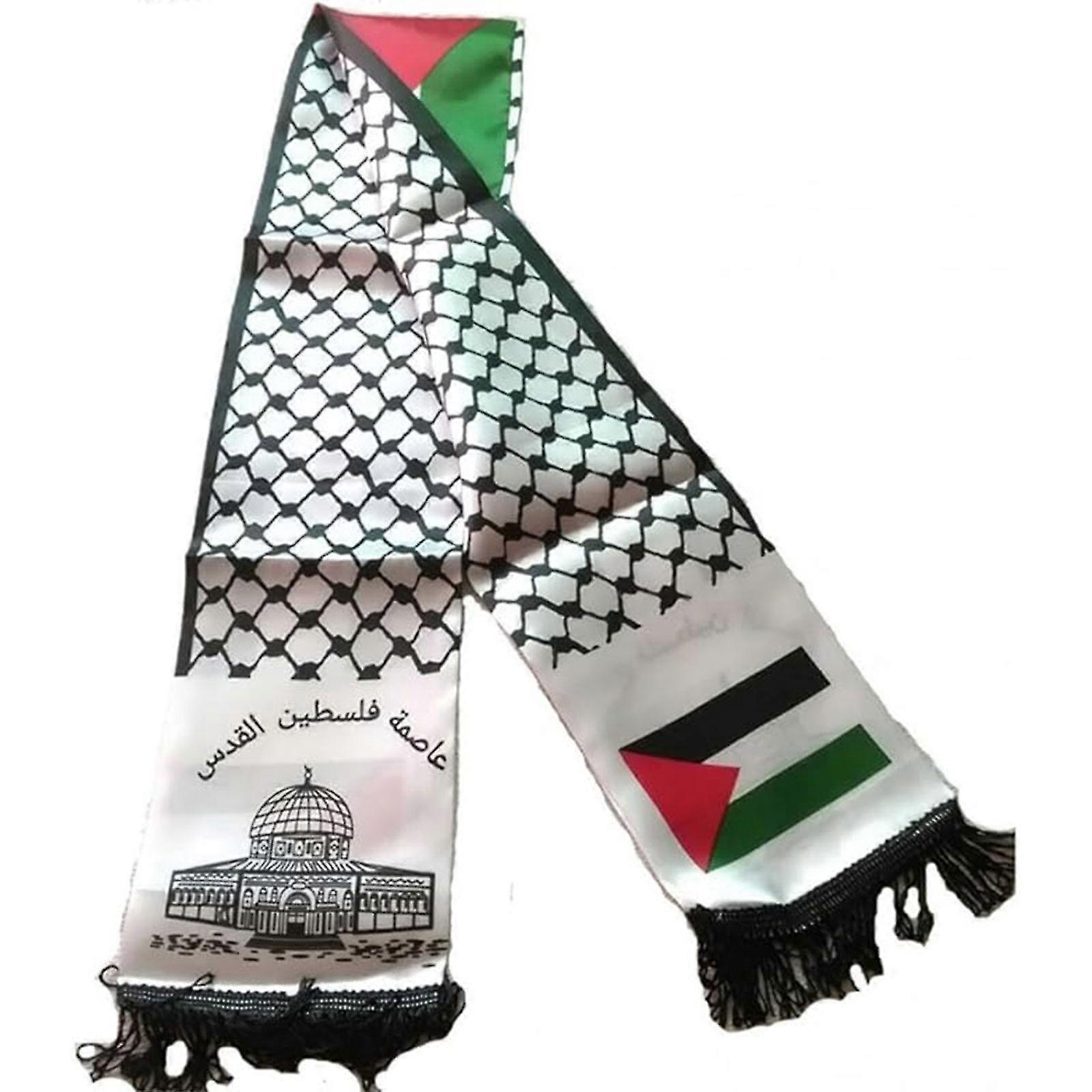 135cmpalestine Flag Scarf Palestinian Keffiyeh Jerusalem - Free ...