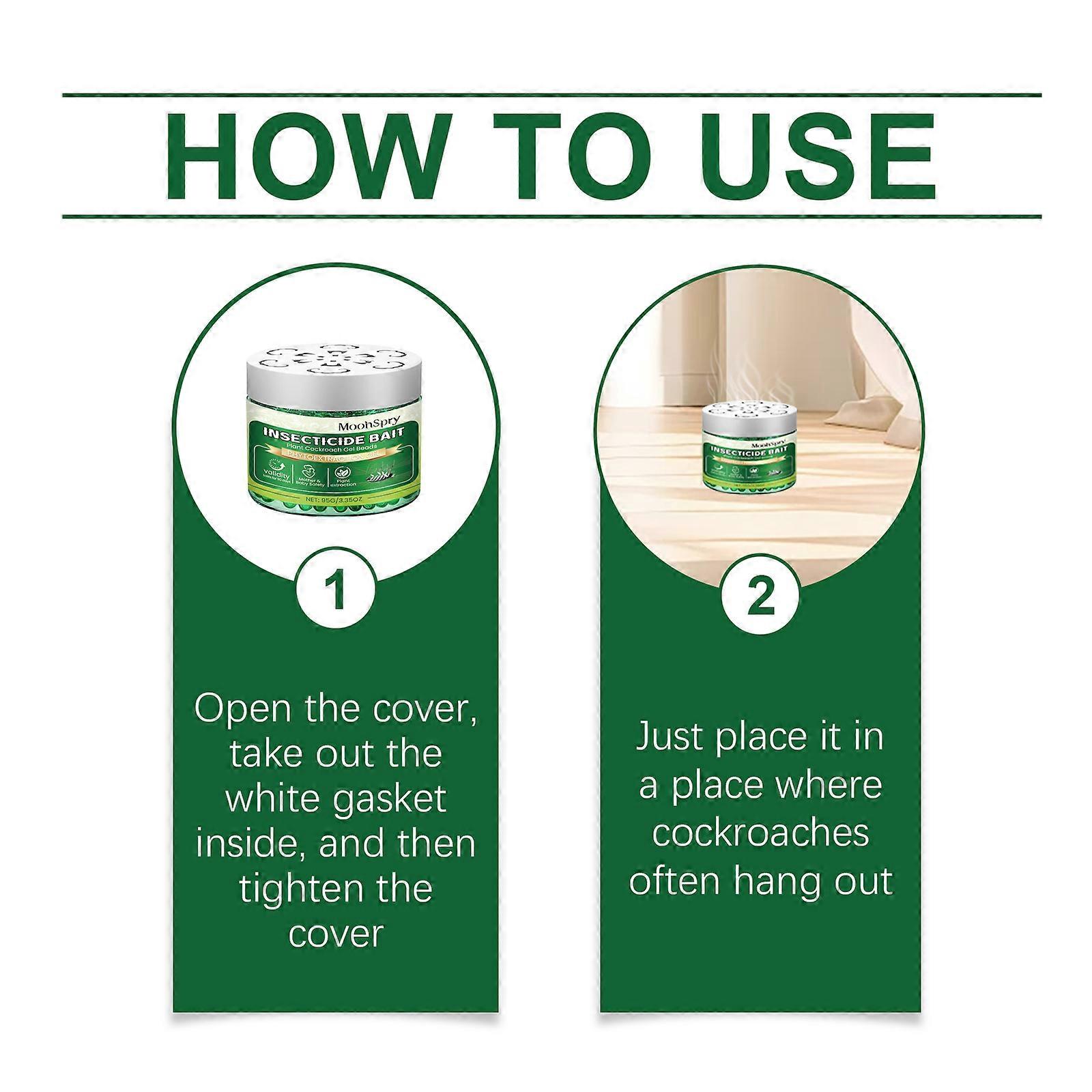 Cockroach Removal Magic Box Household Insecticide Cockroach Bait Gel ...