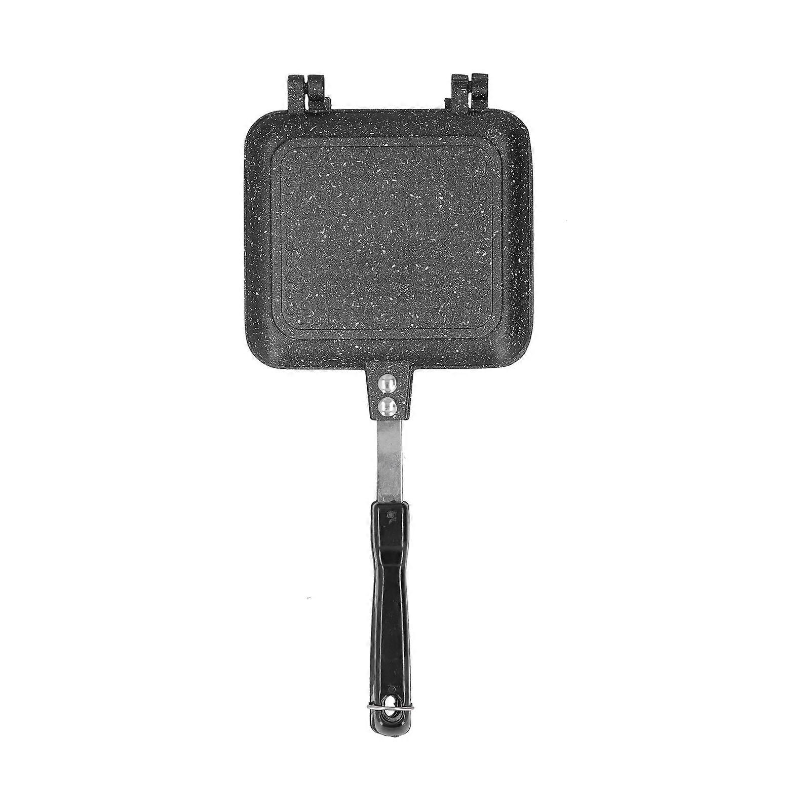 Sandwich Bread Pan Double Sided Frying Pan Non Stick Aluminum Breakfast ...