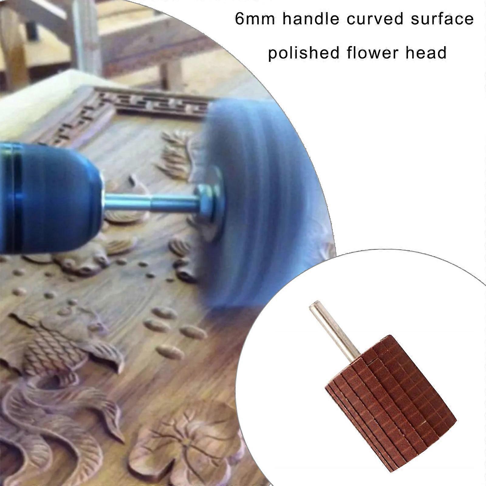 6mm Shanks Grinding Polishing Wheel Abrasive Flap Grinding Wheel 80~600 ...