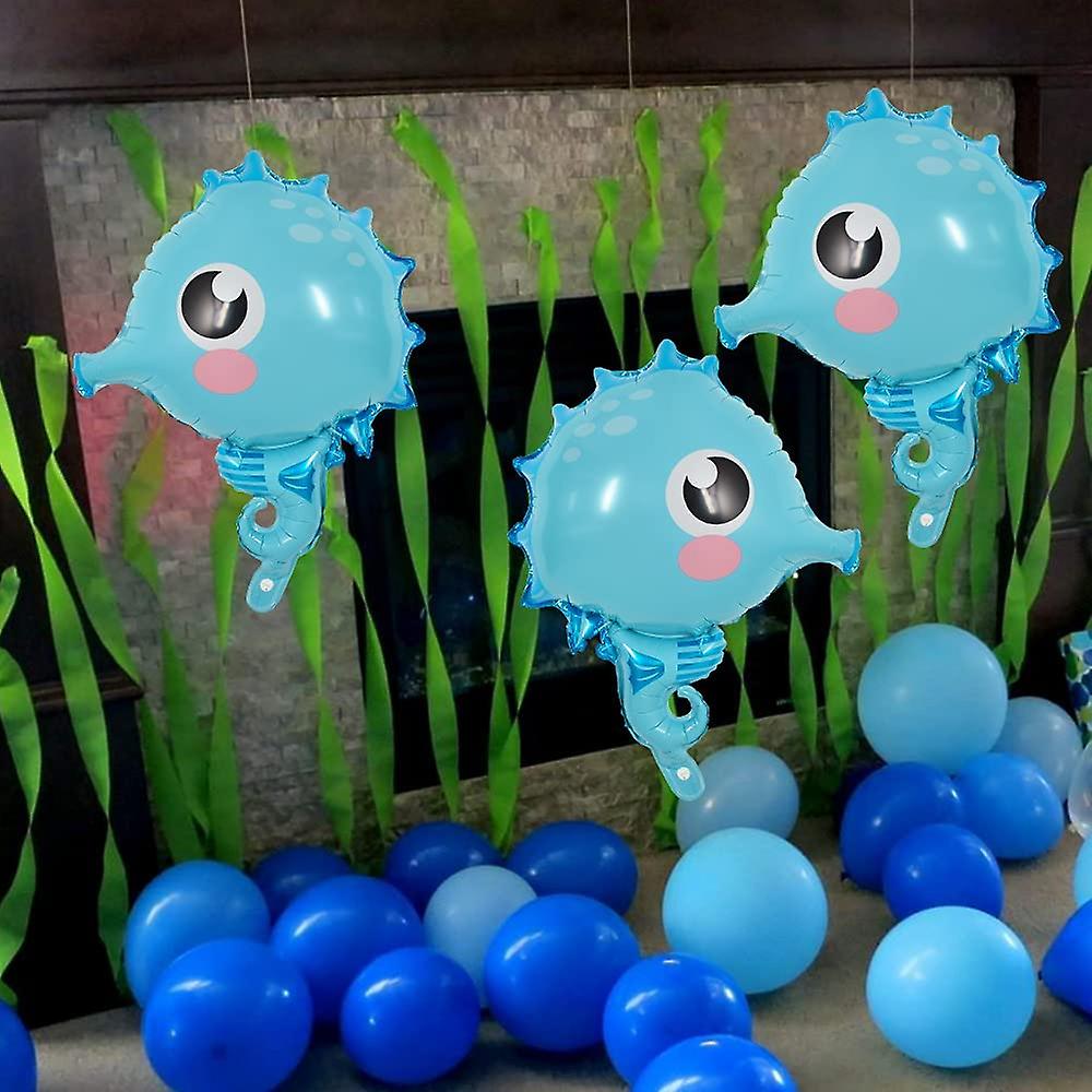 Sea Animal Seahorse Balloon Mylar Foil Photo Props Cartoon Balloon ...