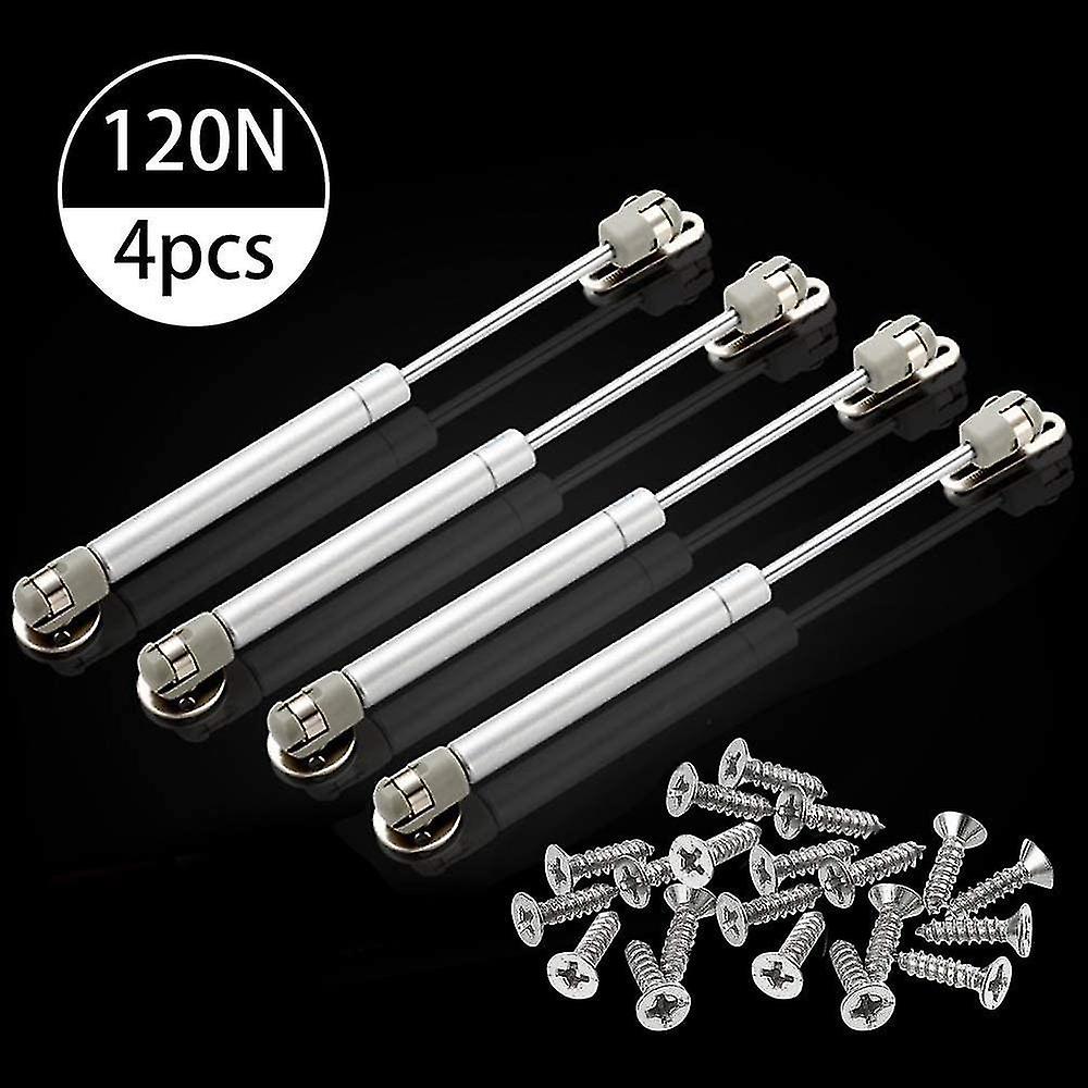 4 Gas Struts Pneumatic Arm Hydraulic Kitchen Cabinet Door Lifting ...