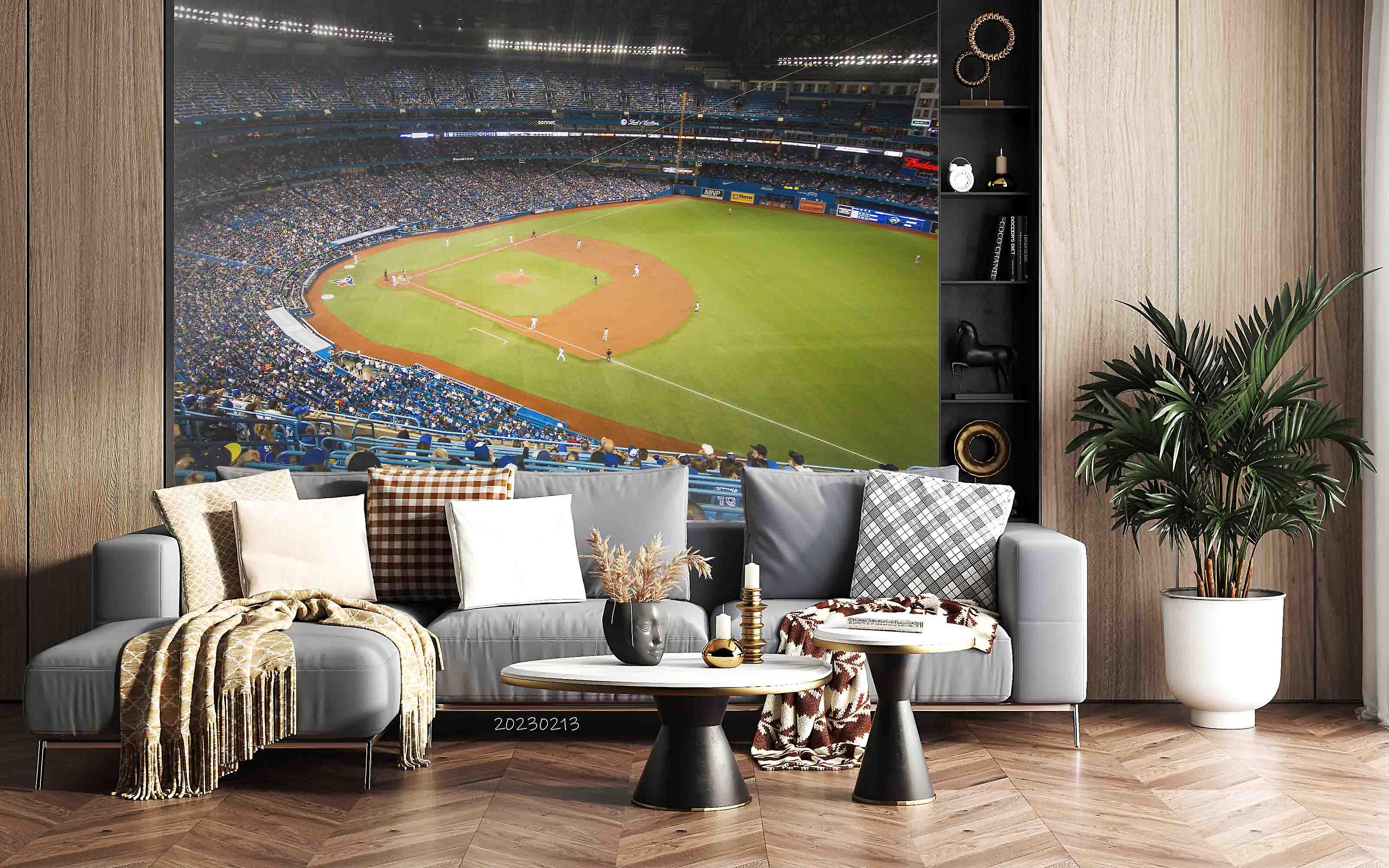 3D Yankees Stadium Wall Mural Wallpaper Gd 1480 | Fruugo US