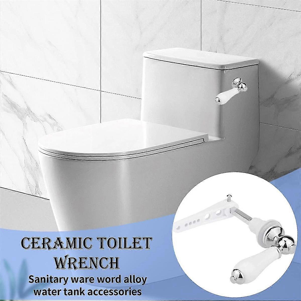 Ceramic Toilet Flush Handle, Toilet Handles Flush Lever Traditional ...