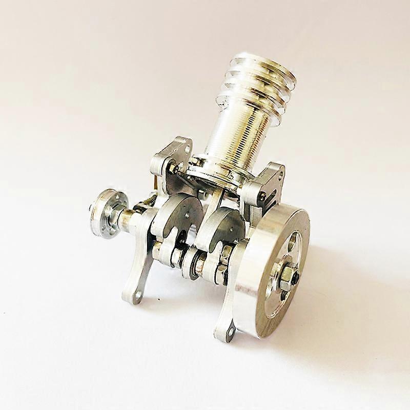 Mini Single Cylinder Metal Engine Model Handmade Difficult Assembly Toy ...