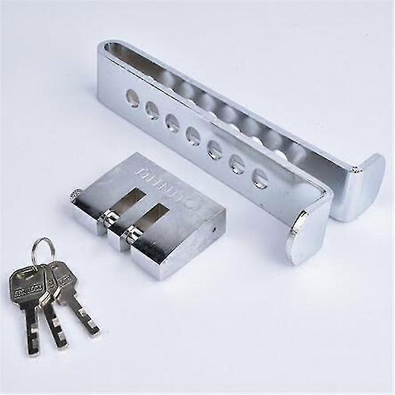 Car Brake Clutch Pedal Lock, Steel Stainless Anti-theft Strong Security ...