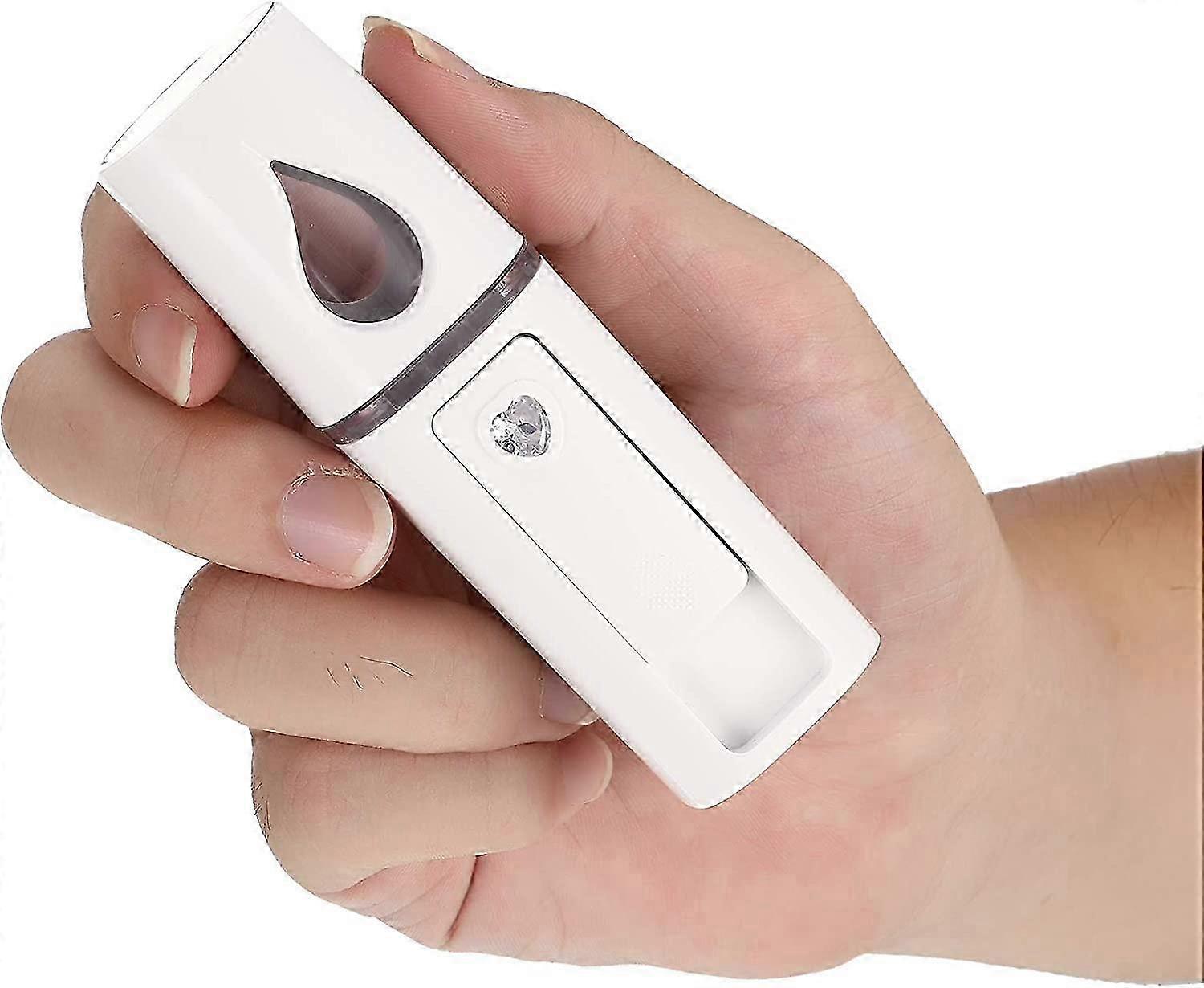 2 Pieces Nano Facial Mister Portable Mini Face Mist Steamer Handy Mist ...