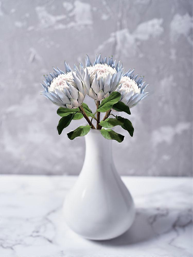 Simulation Protea Flower Artificial Flocking Flower Photography Props ...