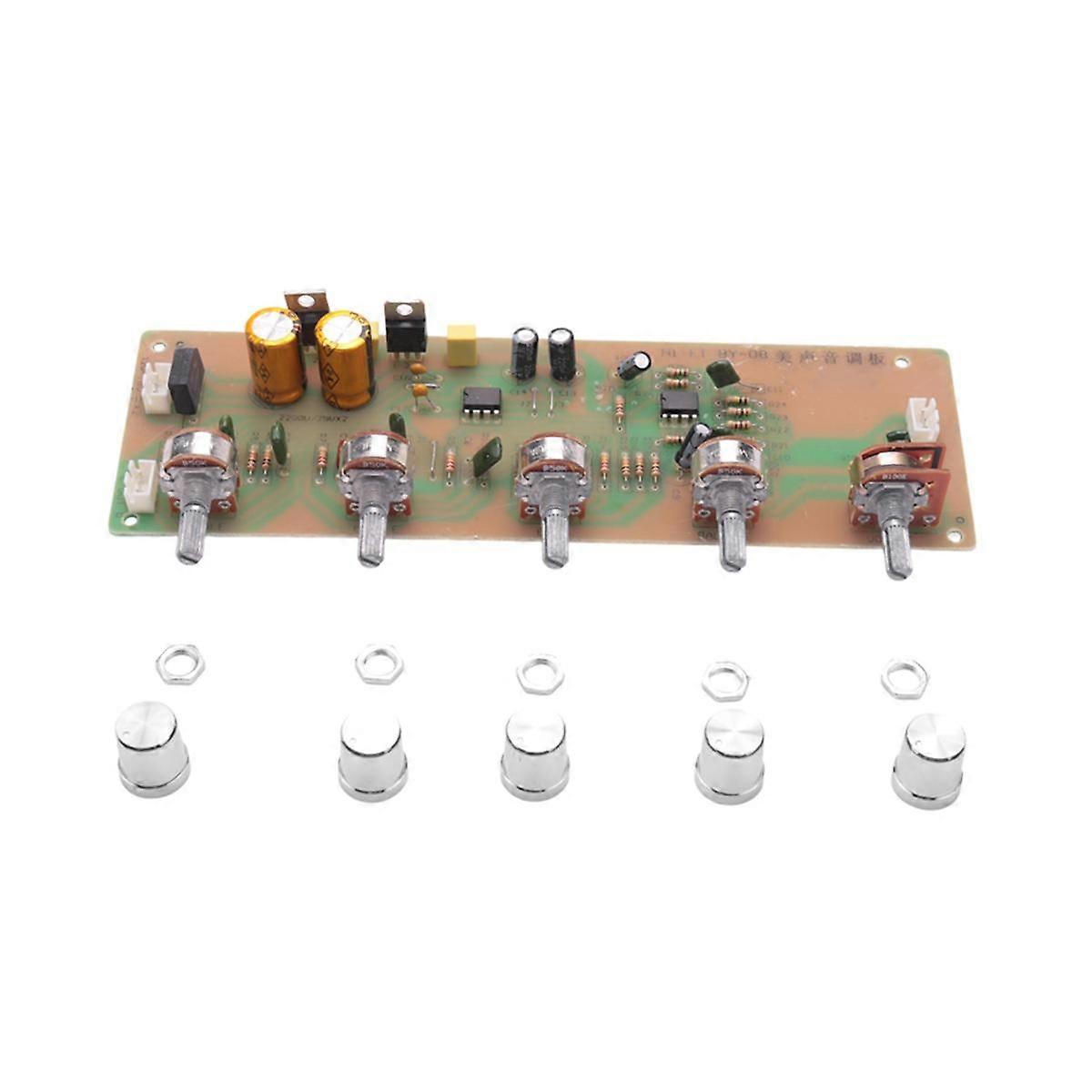 2.0 Hifi Audio Preamplifier Board Midrange Treble Balance Adjustable ...