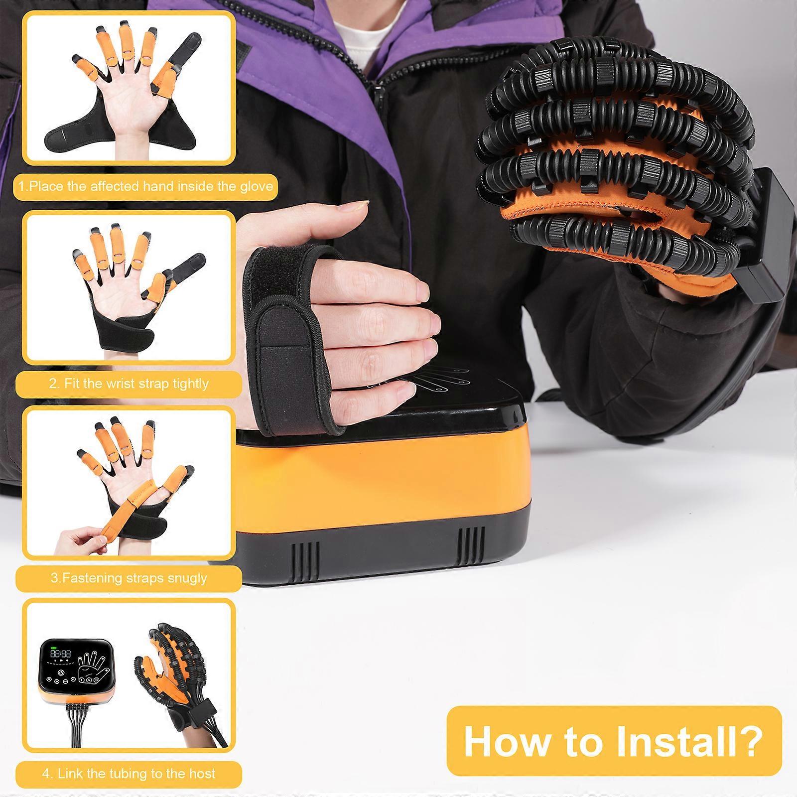 Rehabilitation Robot Glove Hand Device for Stroke Hemiplegia Hand ...