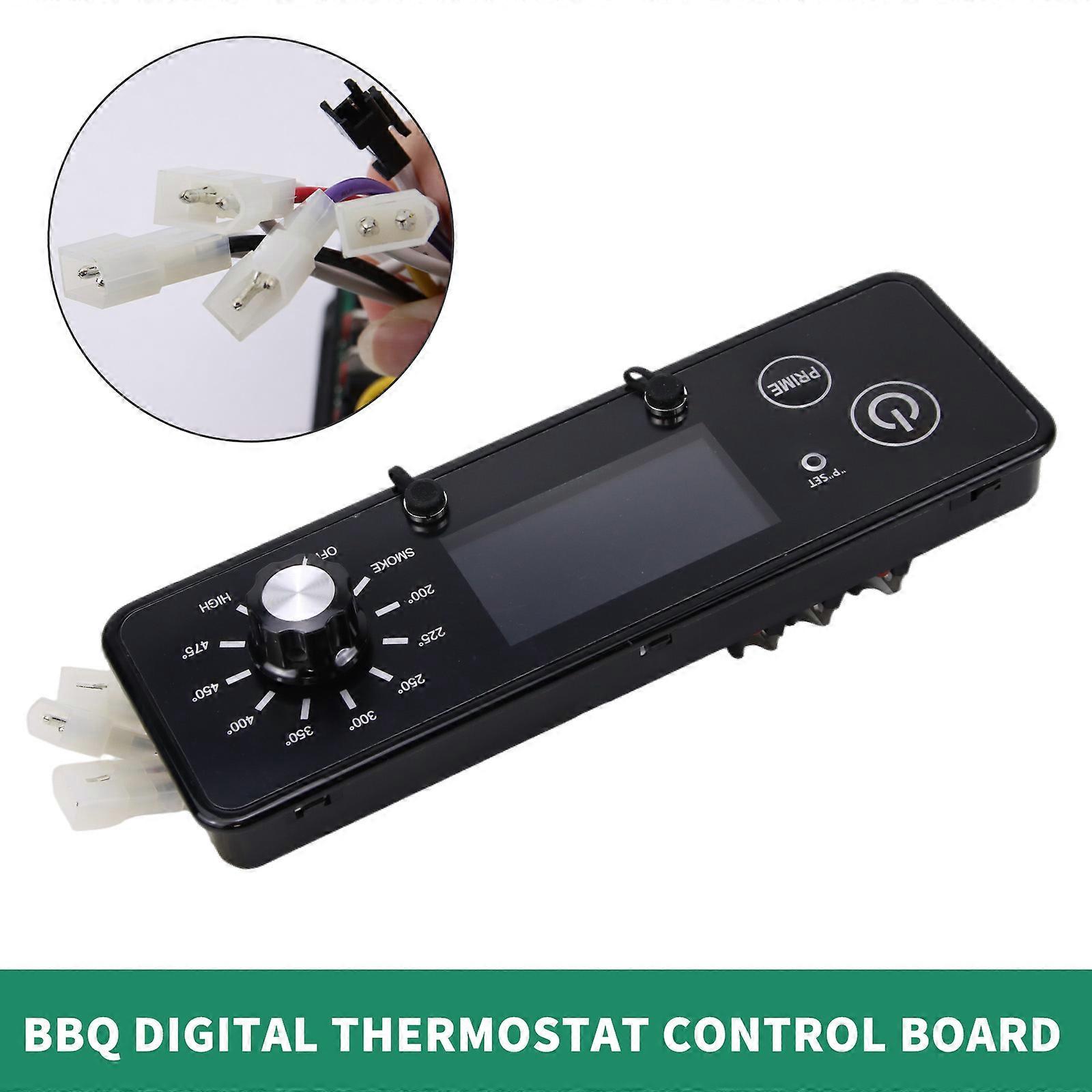 Black Digital BBQ Thermostat Control Board for Pit Boss Wood Oven Grill ...