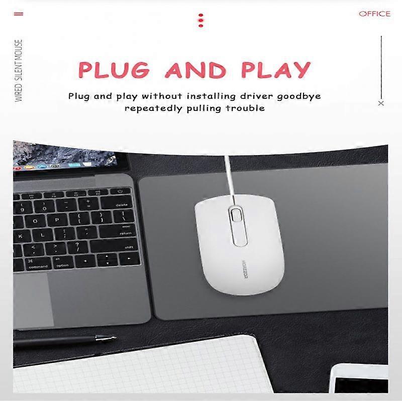 New Wired Mouse USB Optical Mouse Light Scroll Wheel Mice 1200DPI USB ...