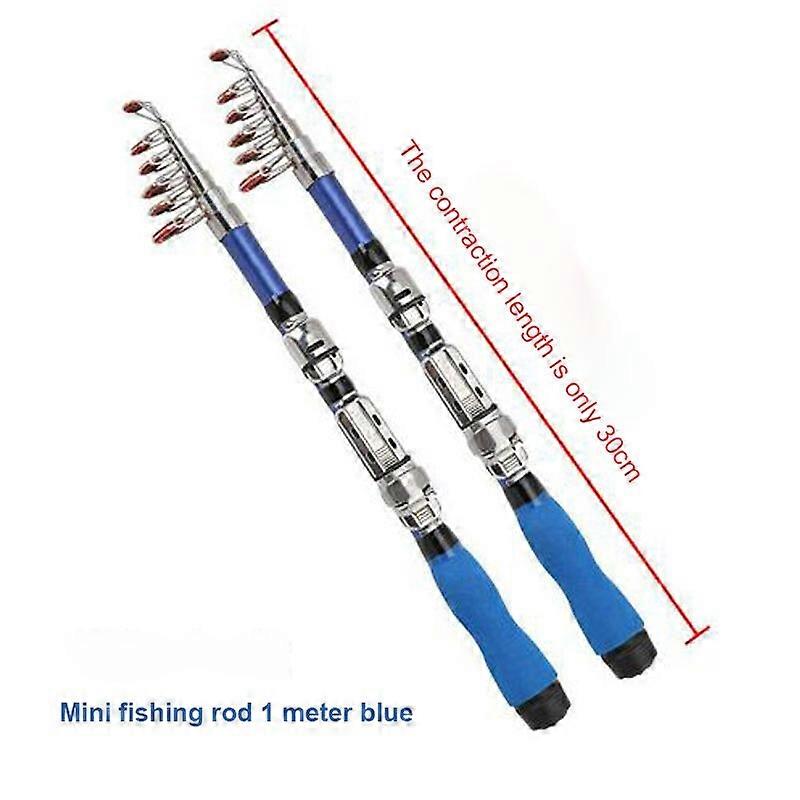 Fishing Rod Super Hard Mini Fishing Rod 1m-2.1m FRP Ice Fishing Rod ...