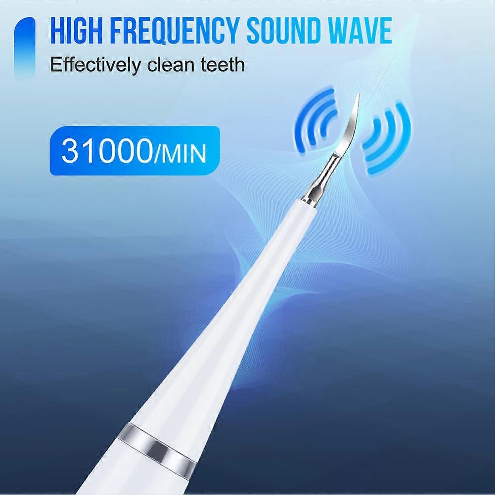 Electric Sonic Dental Scaler Plaque Tartar Calculus Remover Tooth ...