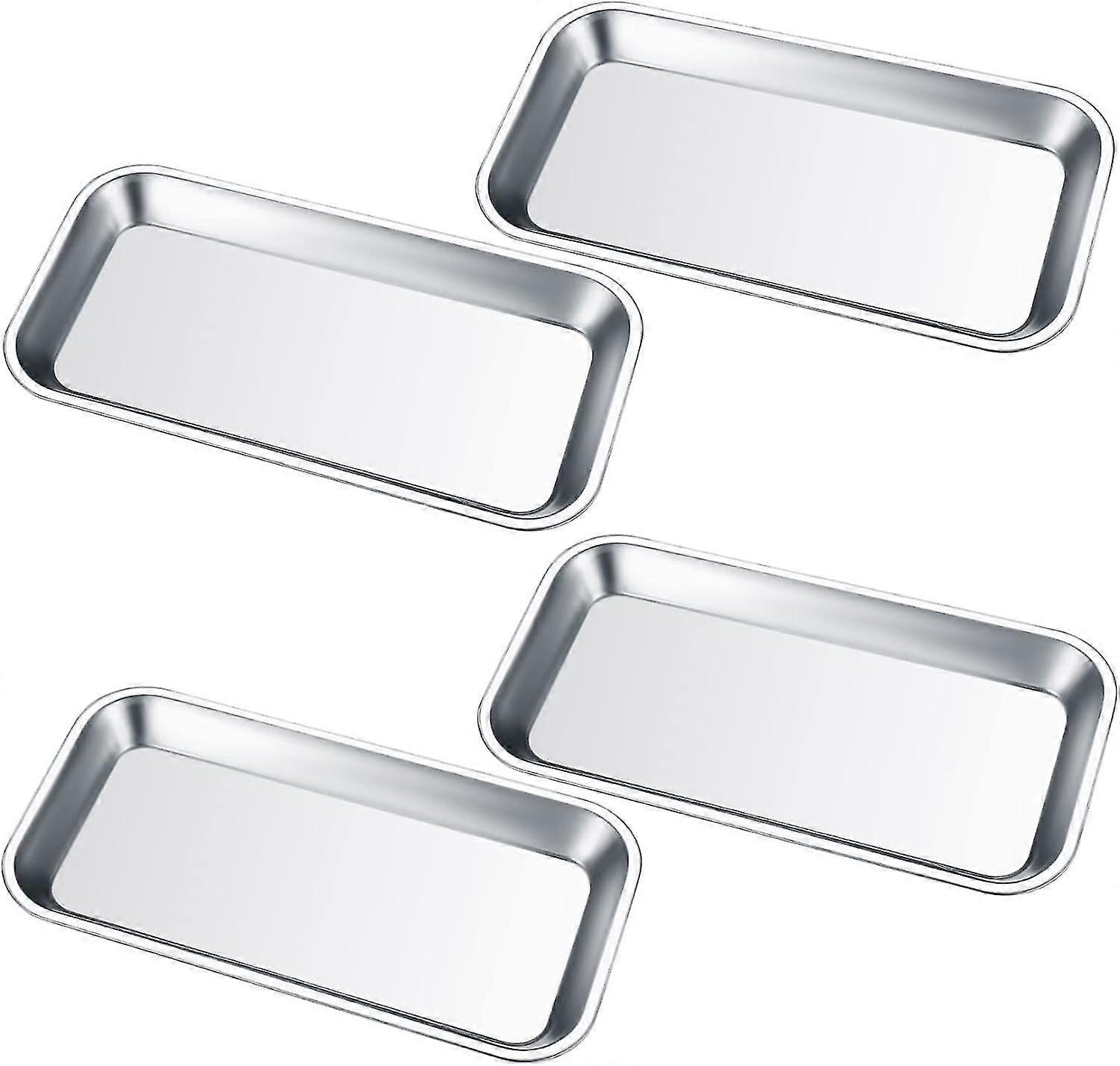 Small Instrument Tray - Stainless Steel Rectangular Laboratory Supplies ...