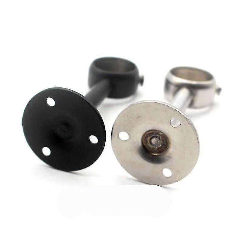 Ceiling Curtain Pole Brackets, Curtain Rod Holder, Heavy Duty Metal ...