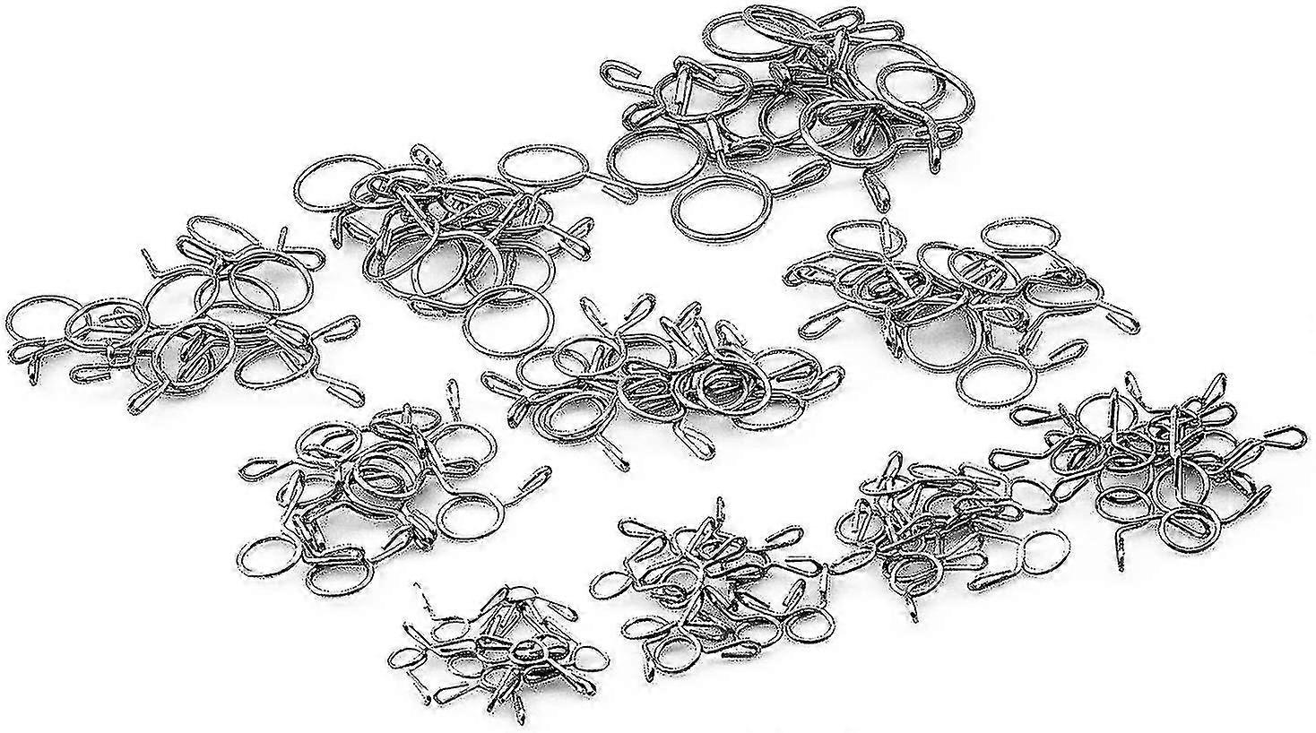 Set Of 100 Single Coil Circlip Hose Spring Pliers, Hose Clamp ...