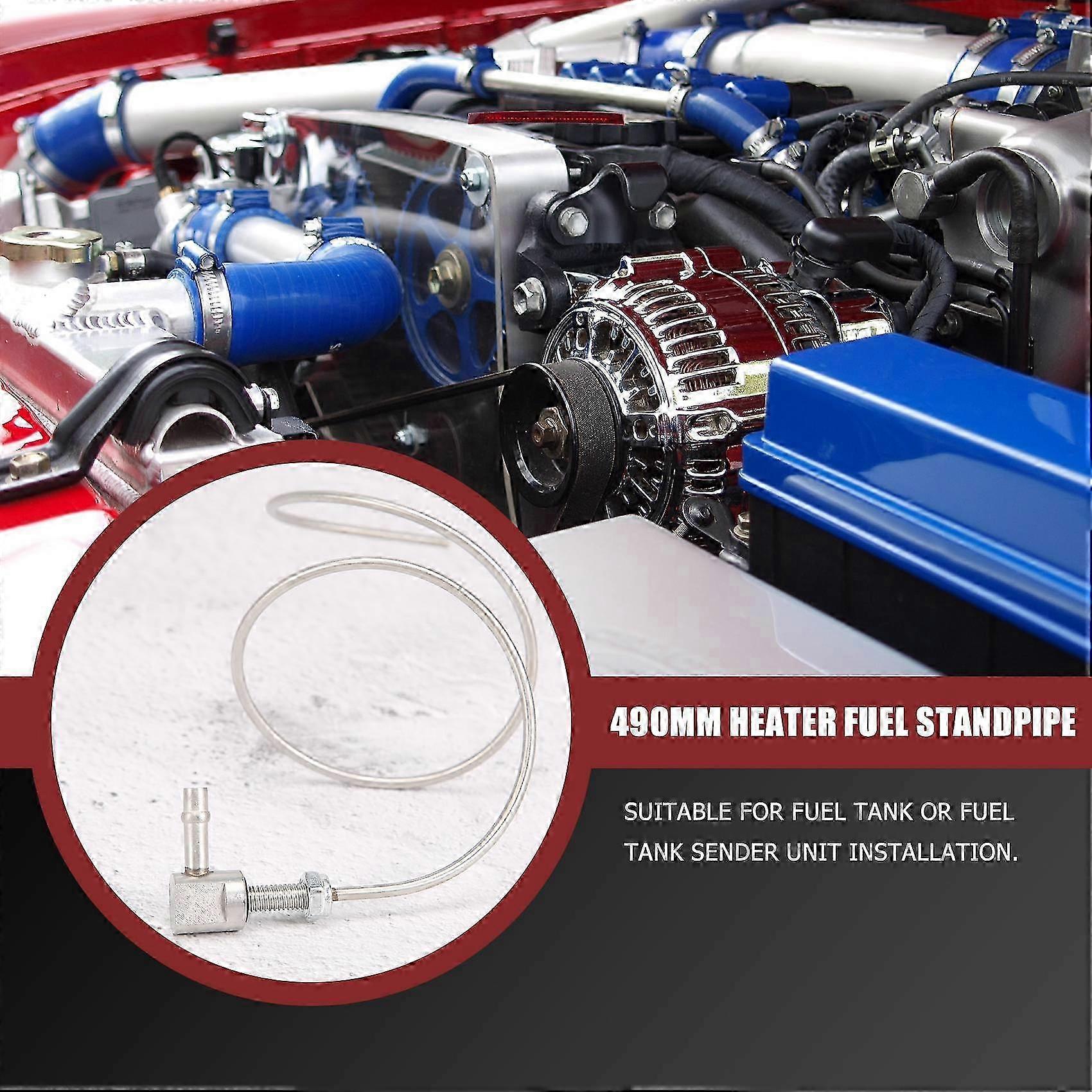 490mm Parking Heater Fuel Stand Pipe Fuel Tank Low Profile Standpipe ...