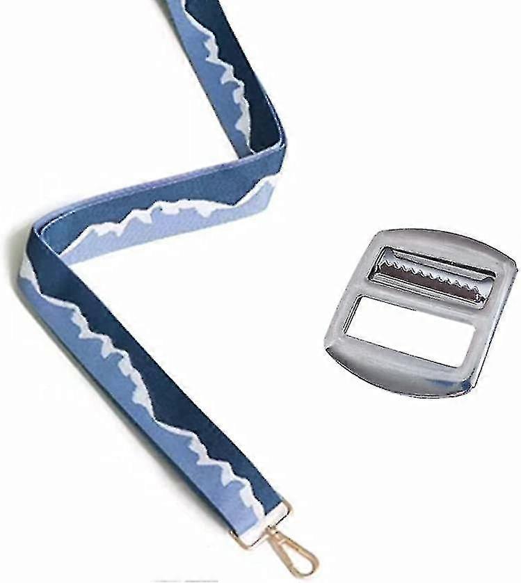 12 Pcs Slide Buckle Ladder Lock Buckle Adjustable Metal Buckle For ...