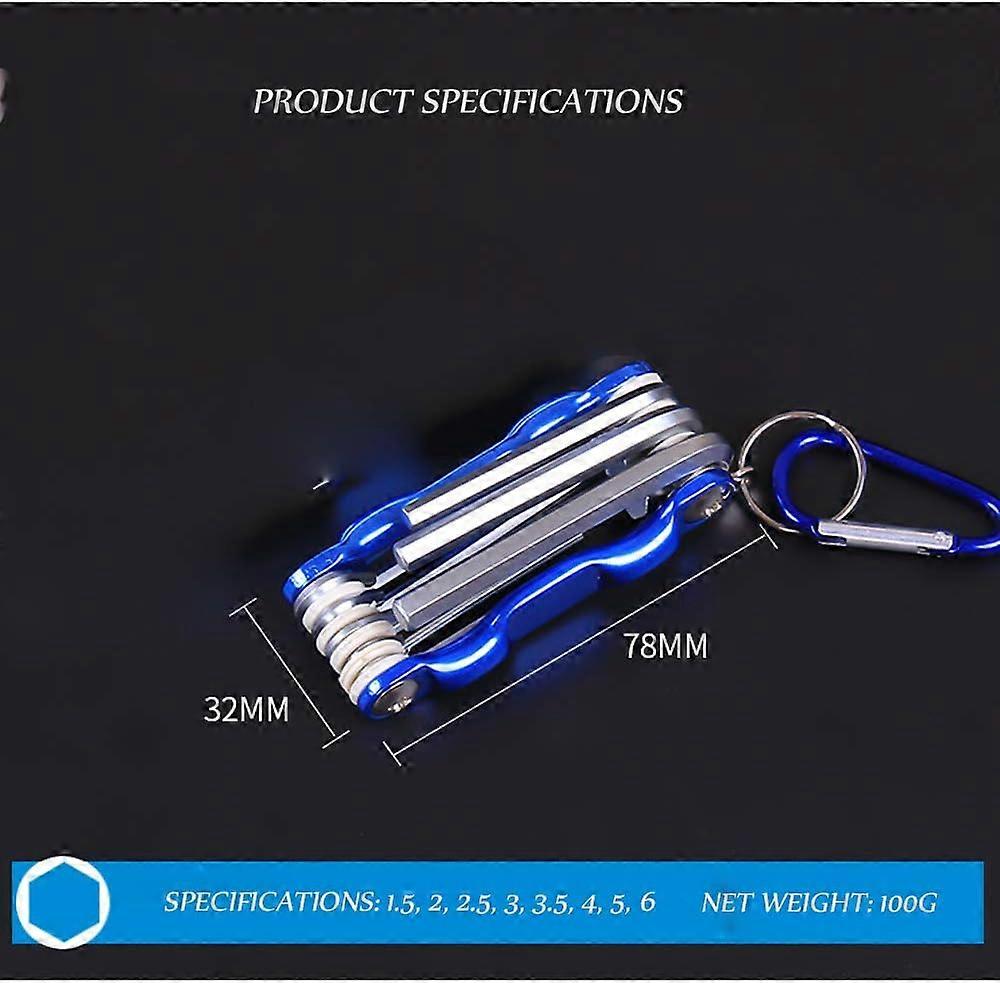 Folding Hex Wrench Set Metric and Imperial Torx Hex Drivers Metric Torx ...