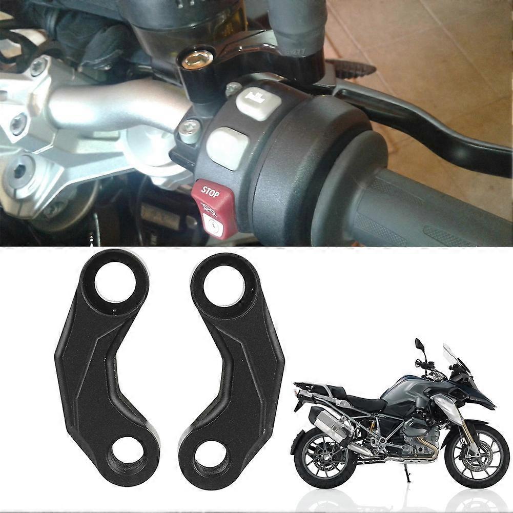 Motorcycle Modified Rearview Mirrors Riser Extension Brackets Adapter ...