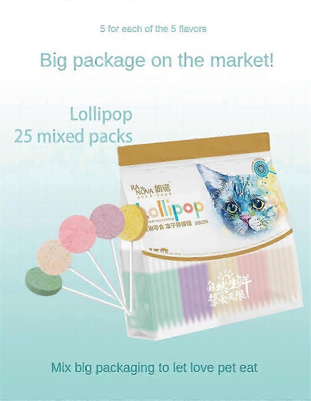 2024 New Celery Pets Lollipop Cat Treat, Freeze Dried Lollipop Lickable ...