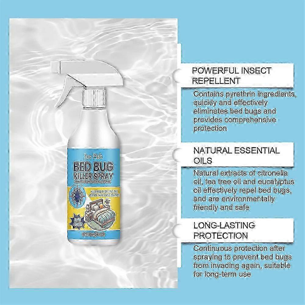 1-3X Bed Bug Spray To Prevent Fleas And Bed Bug Bites, Home Multi ...