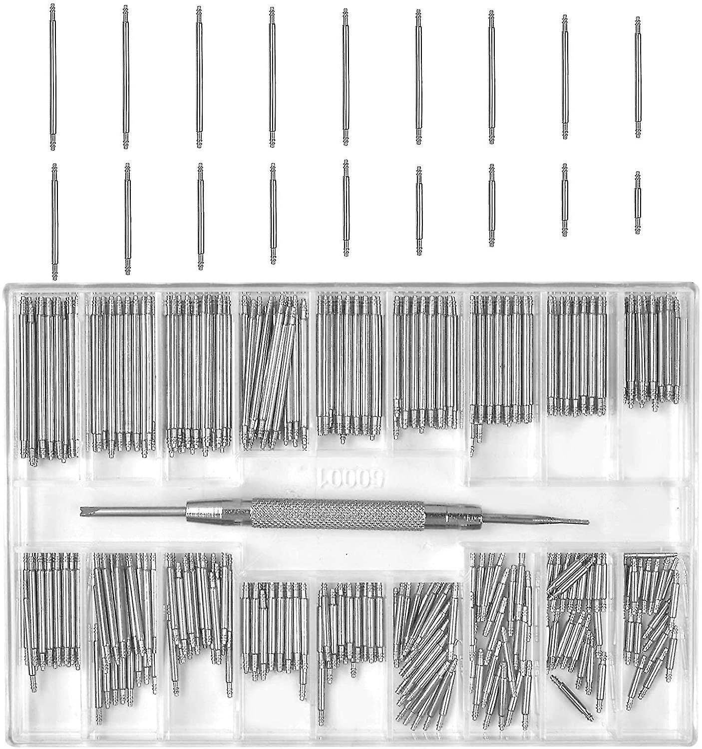 360pcs Watch Spring Bars, Watch Strap Pins, 1.5mm Axle Watch Strap ...