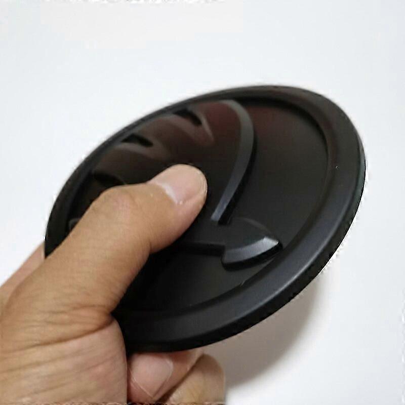 110mm Hood Sticker Matt Black Emblem Sticker For SKODA SUPERB ENYAQ ...