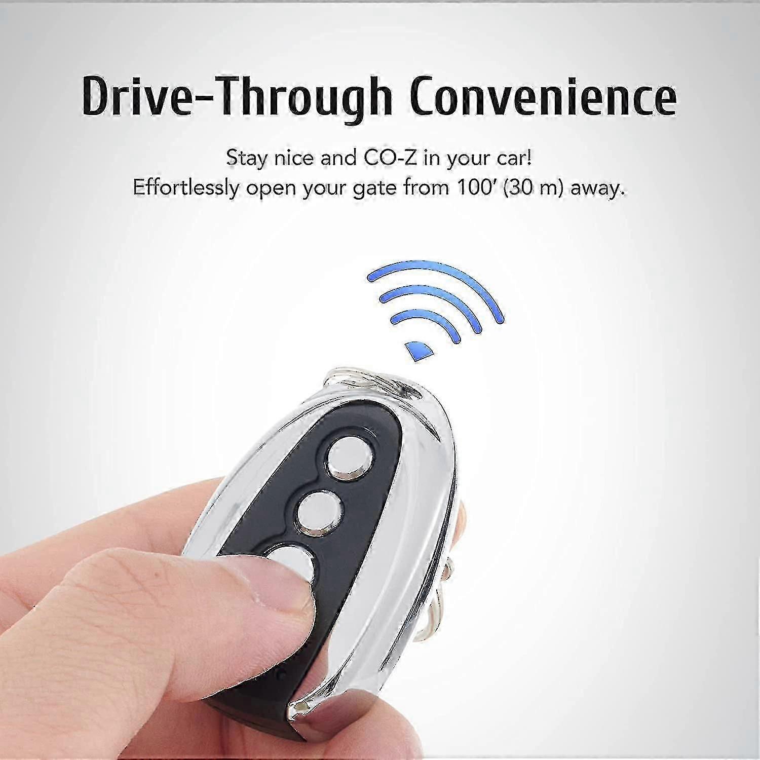 Automatic driveway gate remote for Co-z sliding opener kit | Fruugo AU