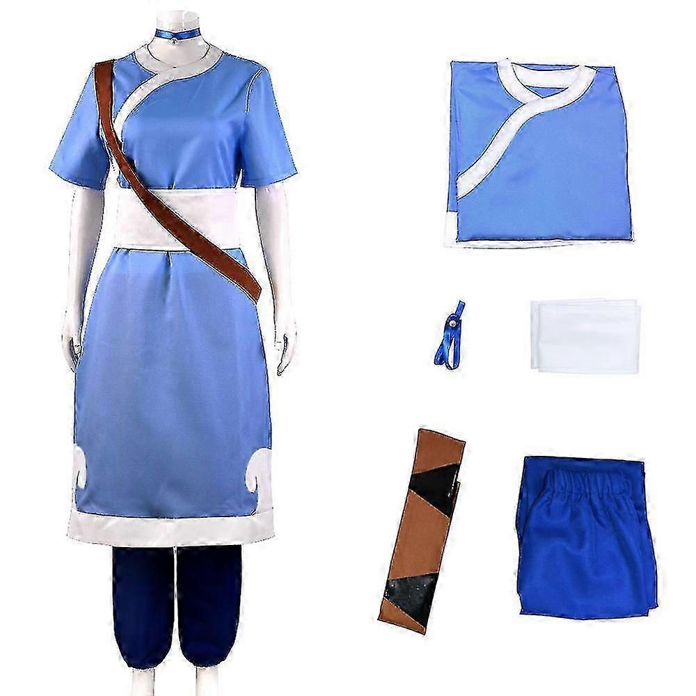 Avatar The Last Airbender Zuko Katara Bumian Ang Cosplay Costume Ultra ...
