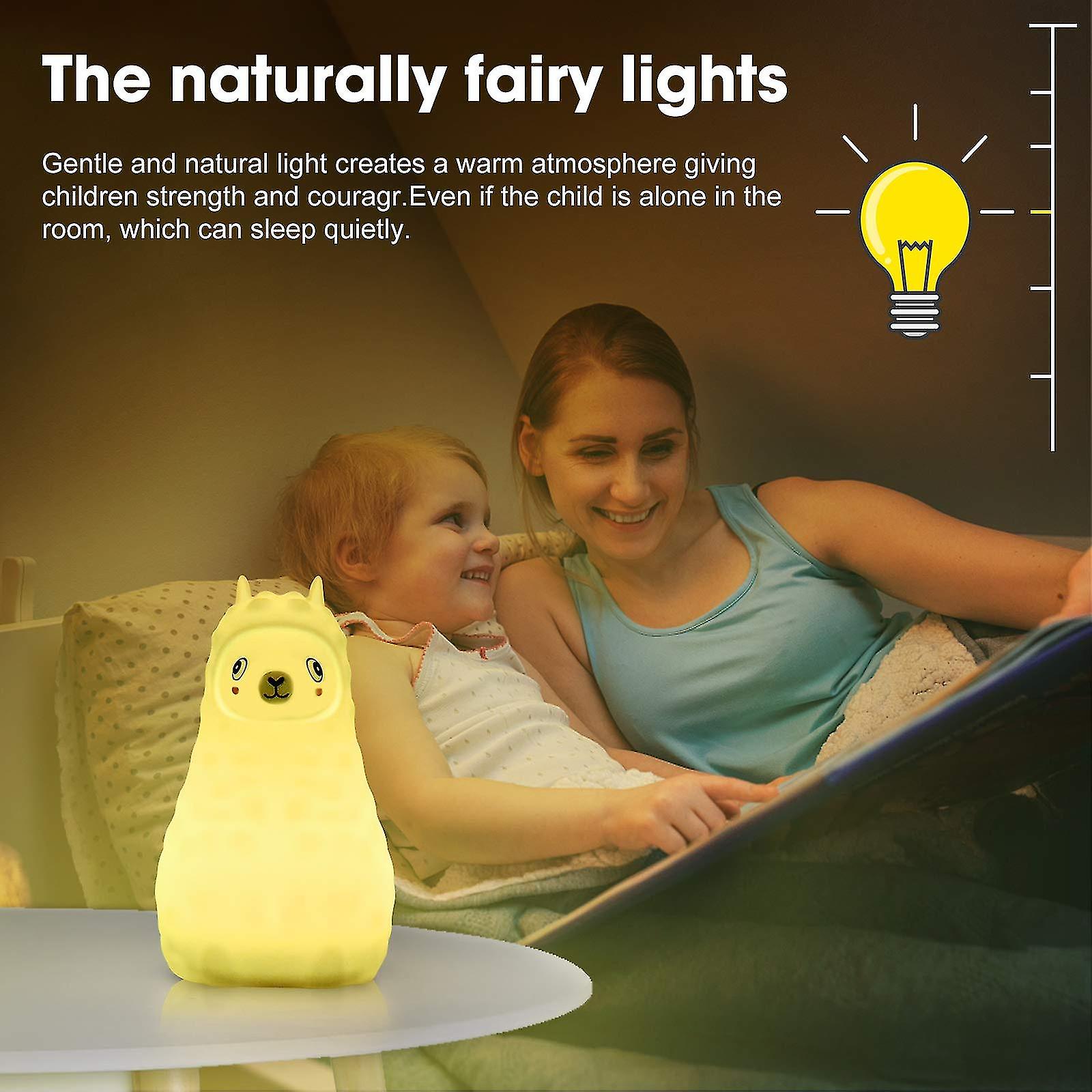 Soft Night Light For Kids, Silicone Bedside Lamp, Baby Breastfeeding ...
