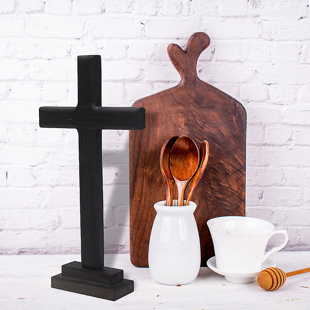 Wooden Standing For Cross Decor Wall Table Altar For Cross With Stand ...