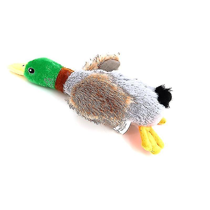 Cute Plush Duck Sound Toy Stuffed Squeaky Animal Squeak Dog Toy ...