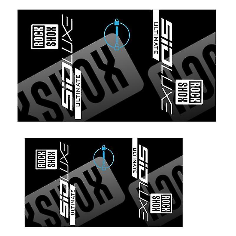 Rear Shock Stickers For Rock Shox Sidluxe Ultieme Vinyl Jet Printing ...