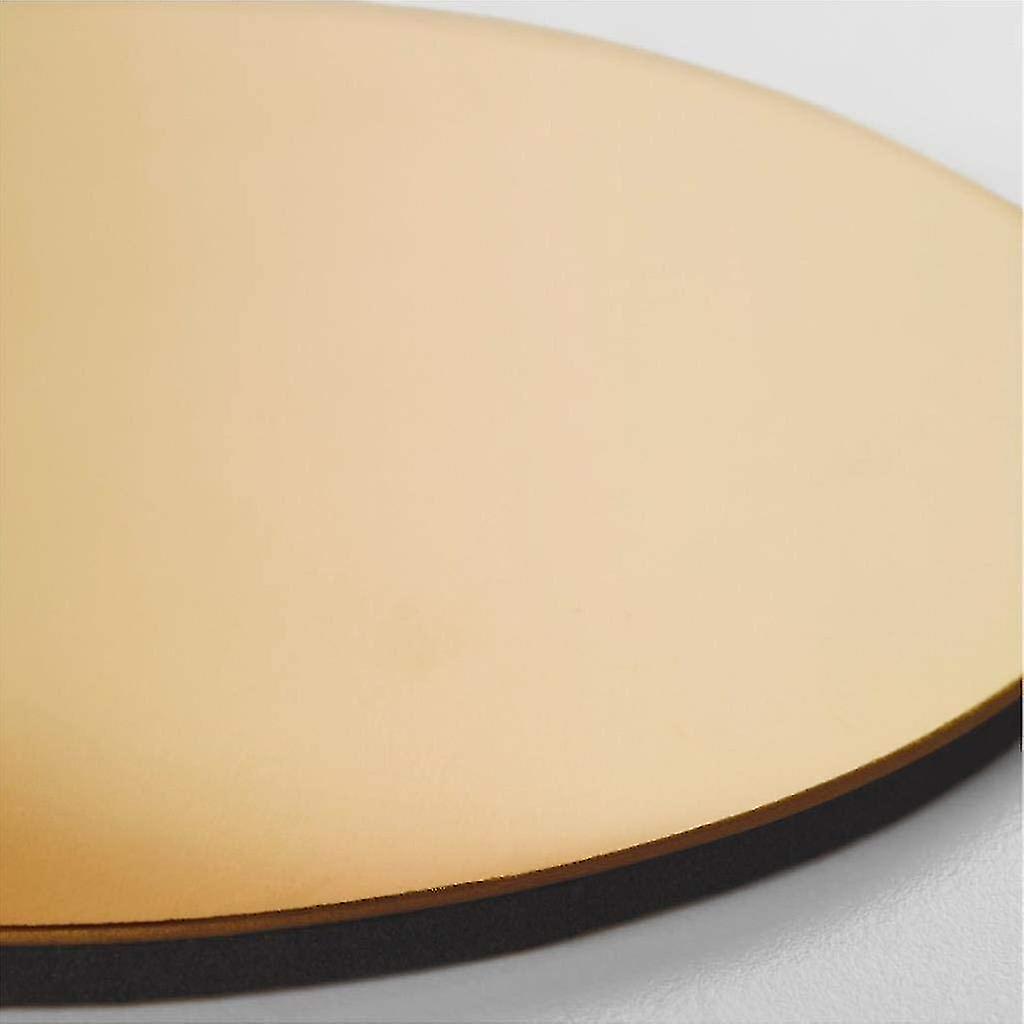 Ikea Glattis Coasters Set Of 6 Coasters With Holder Gold/brass 8.5 Cm ...