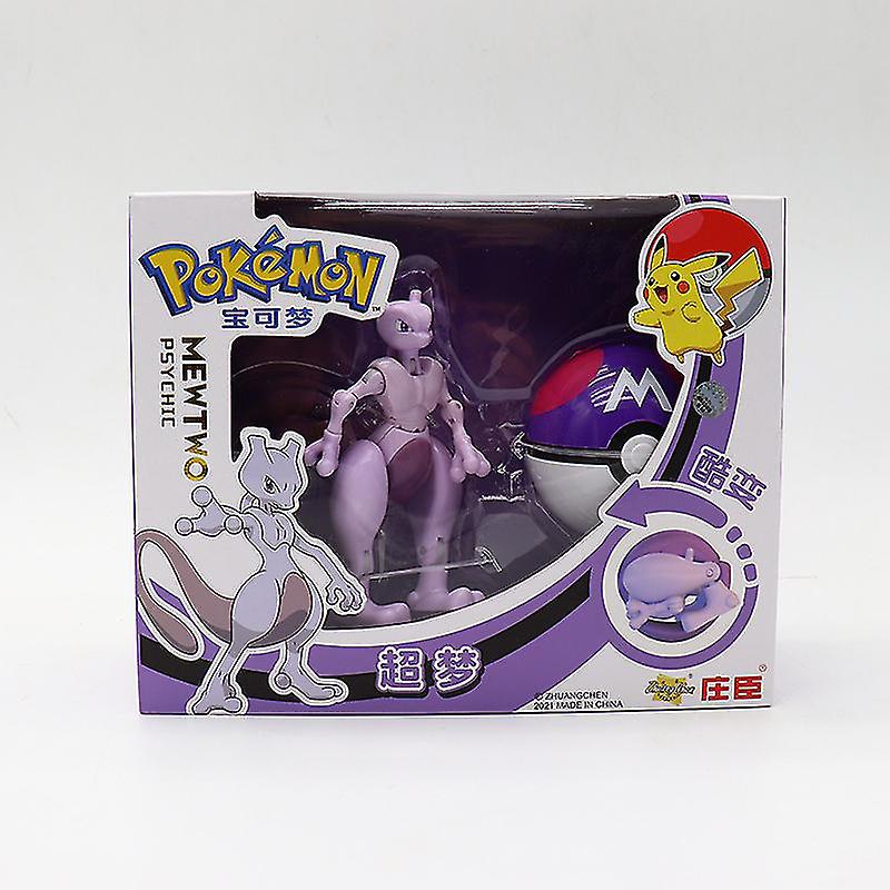 Deformed Pikachu Doll Pokeball Children's Toy Gift Deformed Toys ...