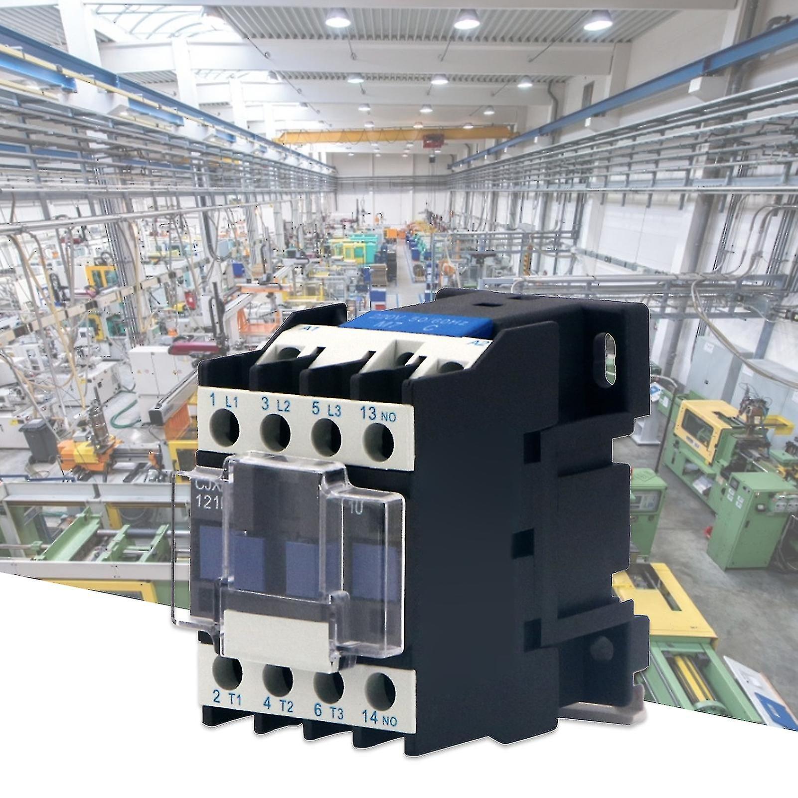 Cjx2-1201 Switch Reliable Useful 3 Phase 3 Poles Ac Contactor For Motor ...