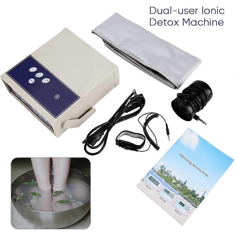 Body Detox Machine Ion Array Footbath Spa Cleanse Ionic Waist Belt ...