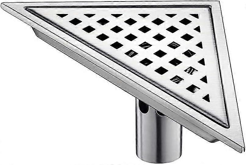 Stainless Steel Deodorant Triangular Shower Floor Drain Anti-Clog ...