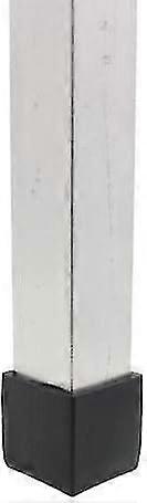 4pcs Square Rubber End Caps For Chairs, Tables, Furniture Legs (40mm ...