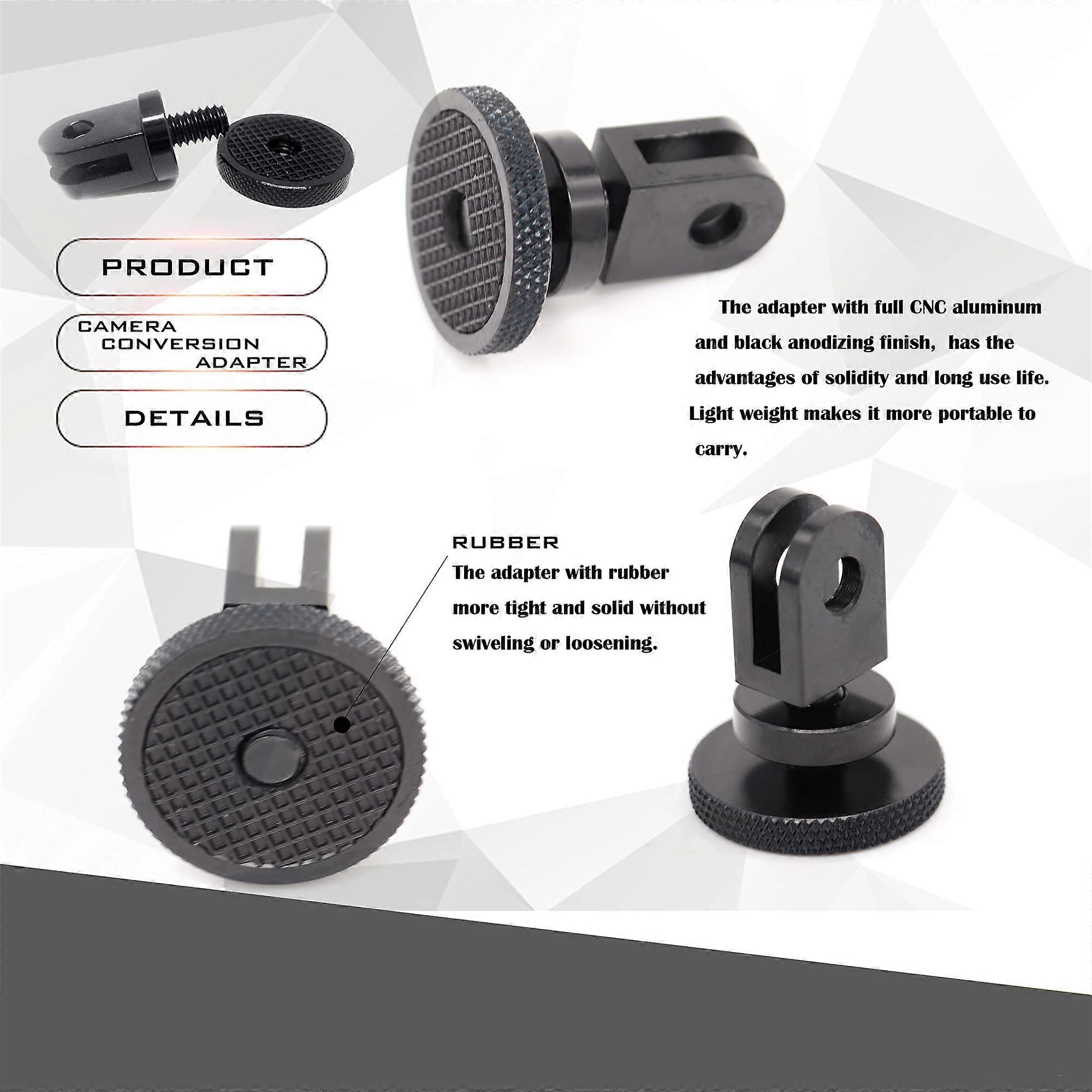 2024 New Aluminum Metal Camera Mount Adapter for GoPro Ecosystem, -20 ...