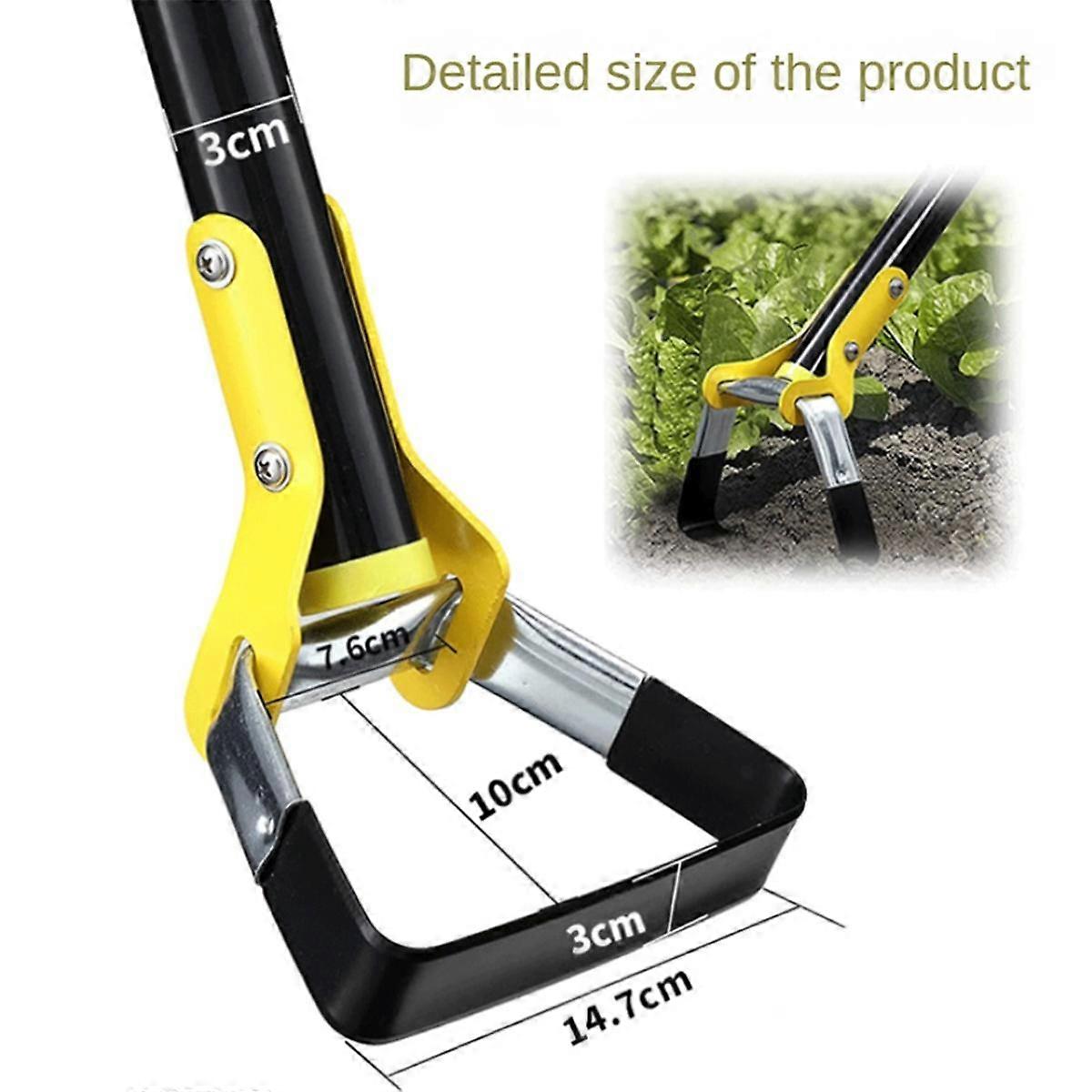 Action Hoe for Weeding Stirrup Hoe Tool for Garden Hula-Ho Scuffle Loop ...