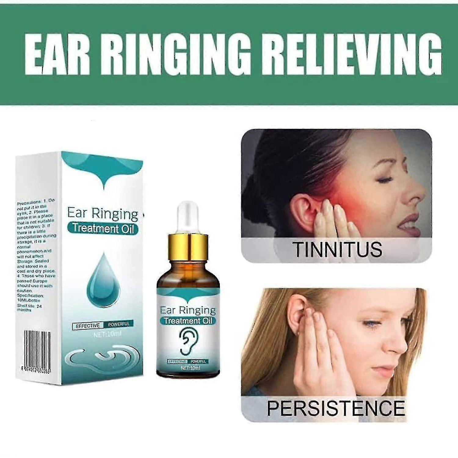 Japanese Ear Ringing Treatment Oil Tinnitus Relief Drops Ear Pain ...