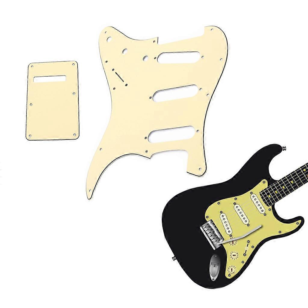 11 Holes 3Ply Guitar Bass Pickguard Scratch Plate Guitar Scratchplate ...