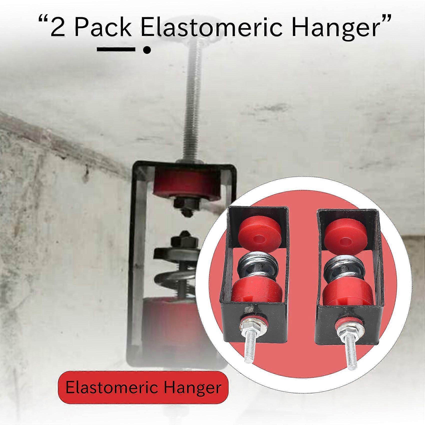 Elastomeric Hanger - Spring Vibration Isolator - Anti Vibration Ceiling Suspended Mounted ...